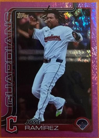 Jose Ramirez [Pink Foil] | Ungraded | 2025 Topps