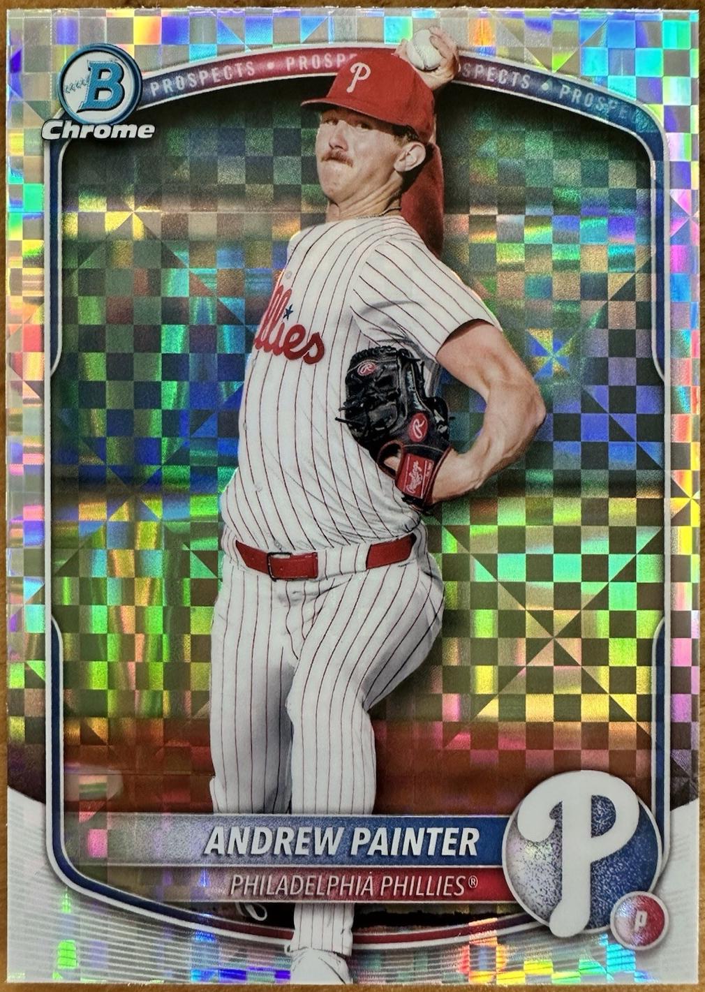 Andrew Painter [X-Fractor] #BCP-116 Prices | 2025 Bowman Chrome ...