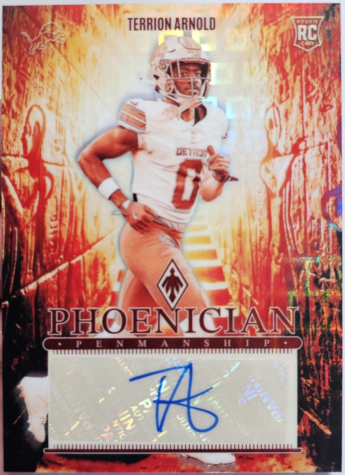 Terrion Arnold [Pandora] #PRP-TAD Prices | 2024 Panini Phoenix ...