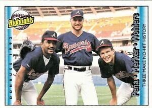 Alejandro Pena / Kent Mercker / Mark Wohlers #616 Prices | 1992 Donruss ...