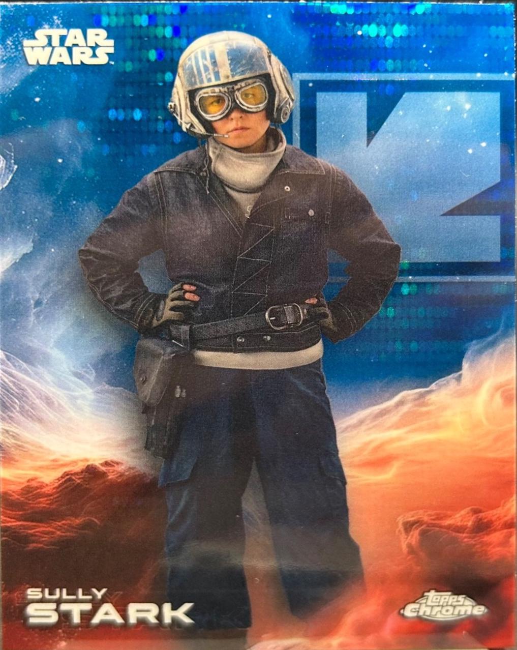Sully Stark [Blue Pulsar] #172 Prices | Star Wars 2025 Topps Chrome ...