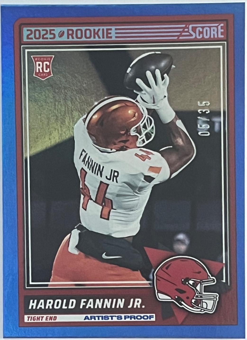 Harold Fannin Jr. [Dots Blue] #4 Prices | 2025 Panini Score Rookie ...