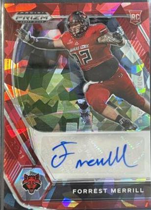 Forrest Merrill [Red Ice Prizm] #DPA-FOR Prices | 2021 Panini Prizm ...