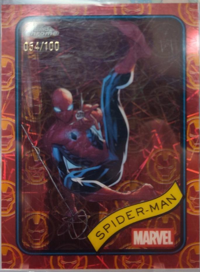 Spider-Man [Iron Man] #101 Prices | Marvel 2025 Topps Chrome | Marvel Cards