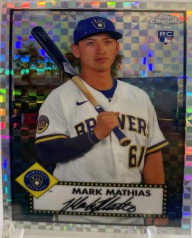 Mark Mathias #137 Prices | 2021 Topps Chrome Platinum Anniversary ...