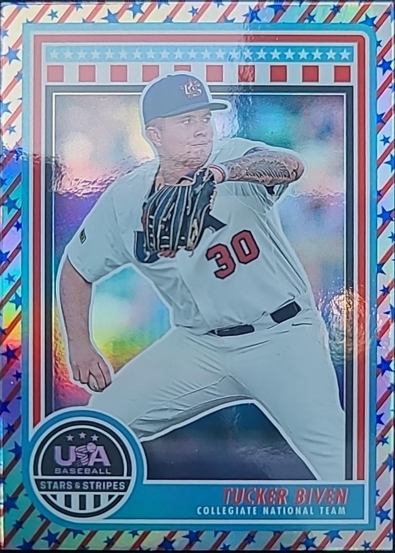 Tucker Biven [Stars] #82 Prices | 2025 Panini Stars and Stripes ...