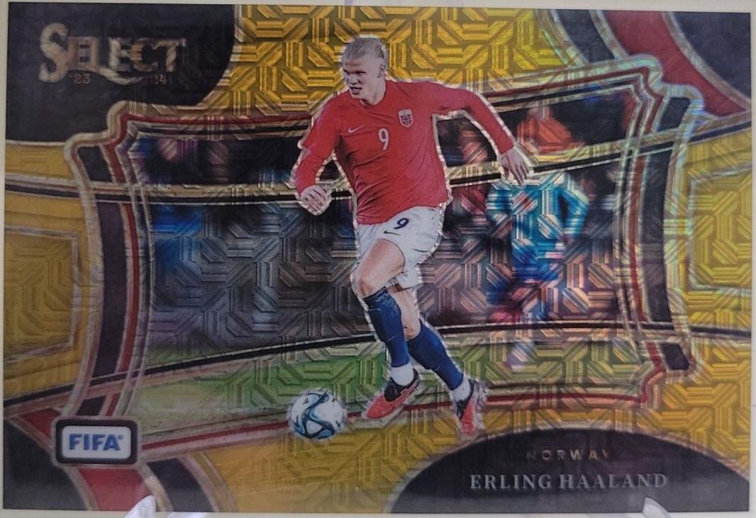 Erling Haaland [Gold Mojo] #206 Prices | 2023 Panini Select FIFA ...