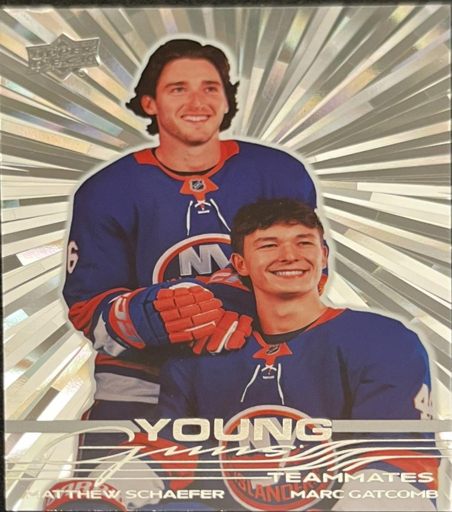 Matthew Schaefer/Marc Gatcomb [Outburst Silver] #499 Prices [Rookie ...
