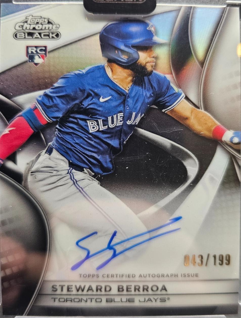 Steward Berroa [Refractor] #CBA-SB Prices | 2025 Topps Chrome Black ...