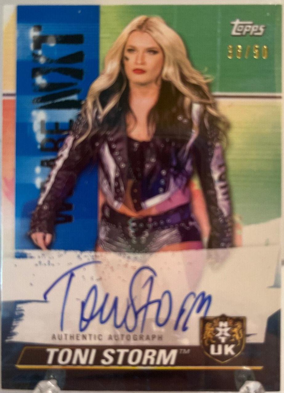 Toni Storm [Green] #A-TO Prices | 2021 Topps WWE We Are NXT Autographs ...
