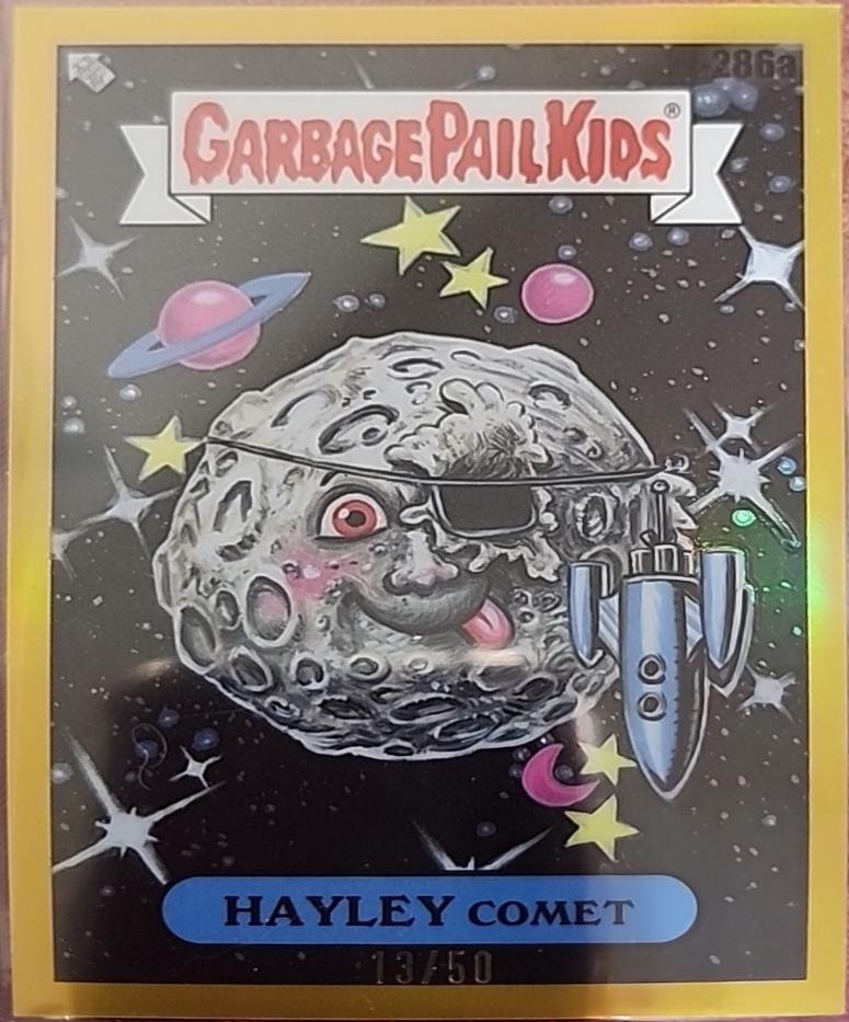 HAYLEY Comet [Gold Refractor] #W-286a Prices | 2024 Garbage Pail Kids ...