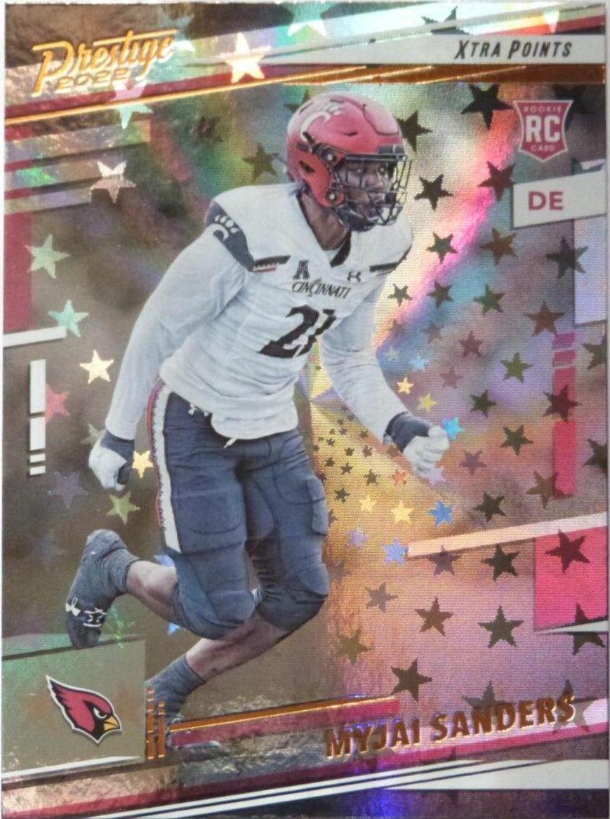 Myjai Sanders [Astral] #350 Prices [Rookie] | 2022 Panini Prestige ...