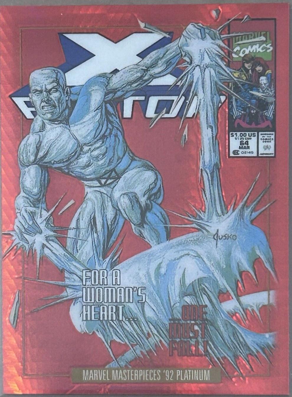 Iceman [Red Prism Variant] #40-V Prices | Marvel 2024 SkyBox ...