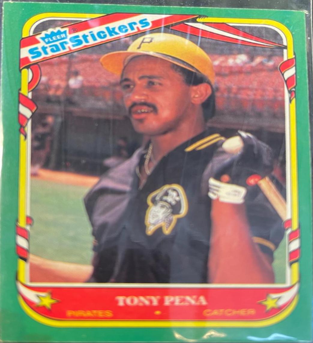 Tony Pena #90 Prices | 1987 Fleer Star Stickers | Baseball Cards