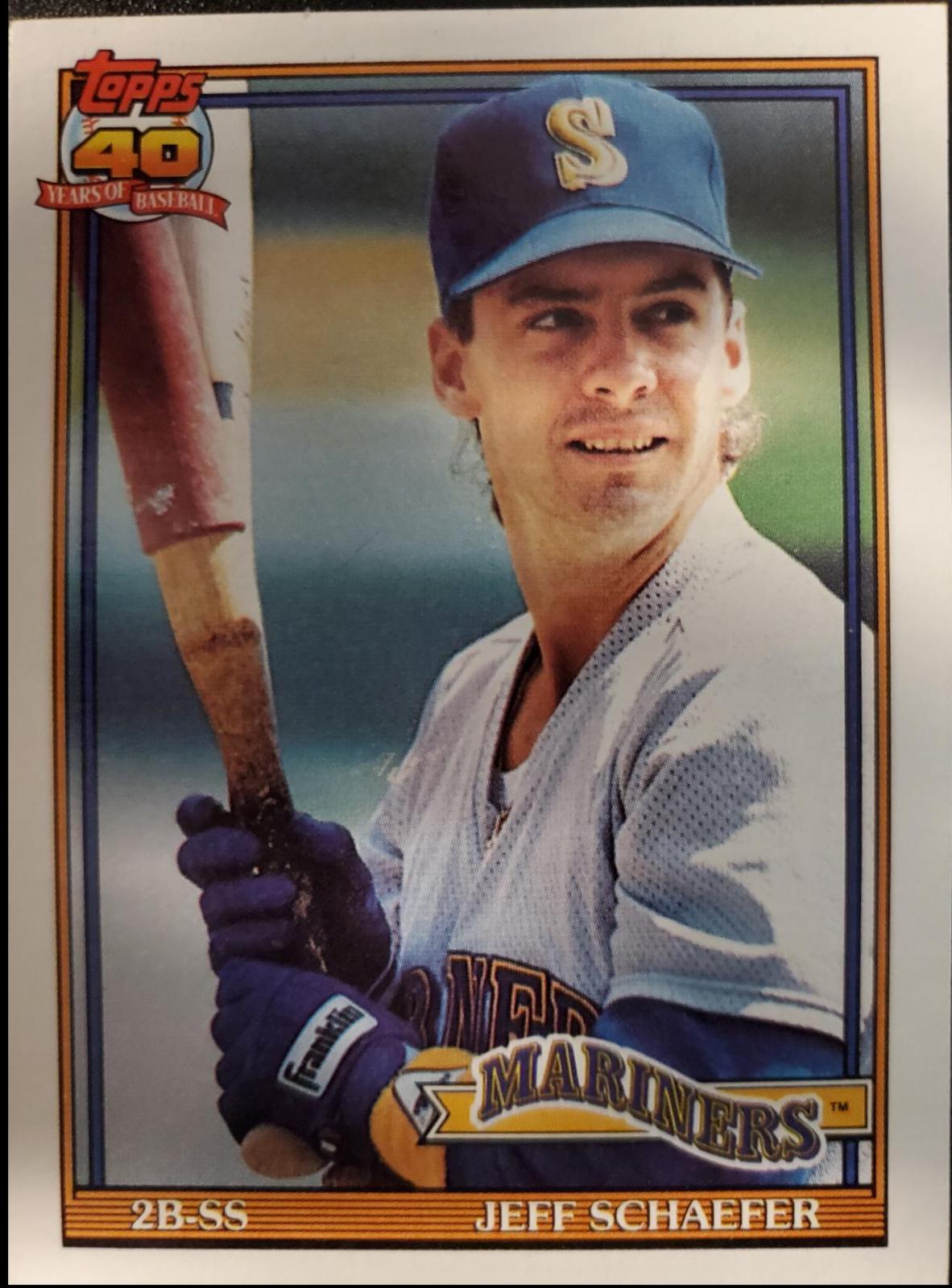 Jeff Schaefer #681 Prices | 1991 Topps | Baseball Cards