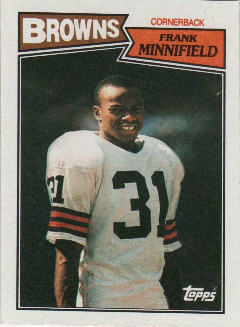 Frank Minnifield #92 Prices | 1987 Topps | Football Cards