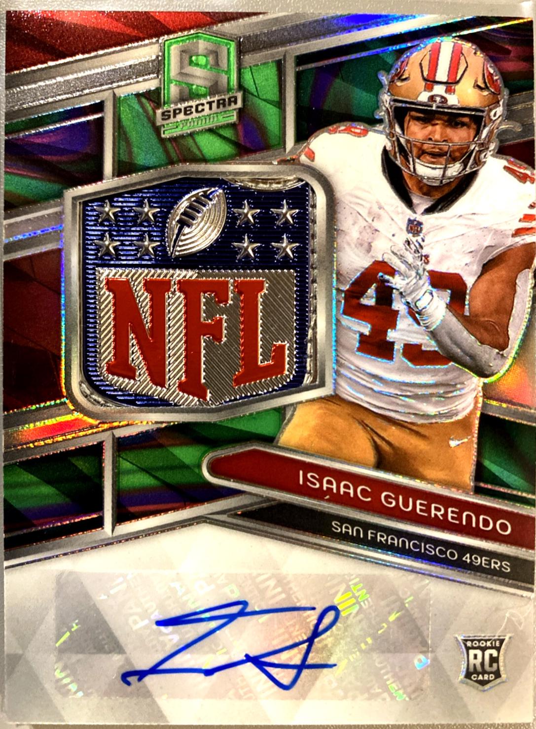 Isaac Guerendo [Marble Neon] #RA-IGO Prices | 2024 Panini Spectra ...