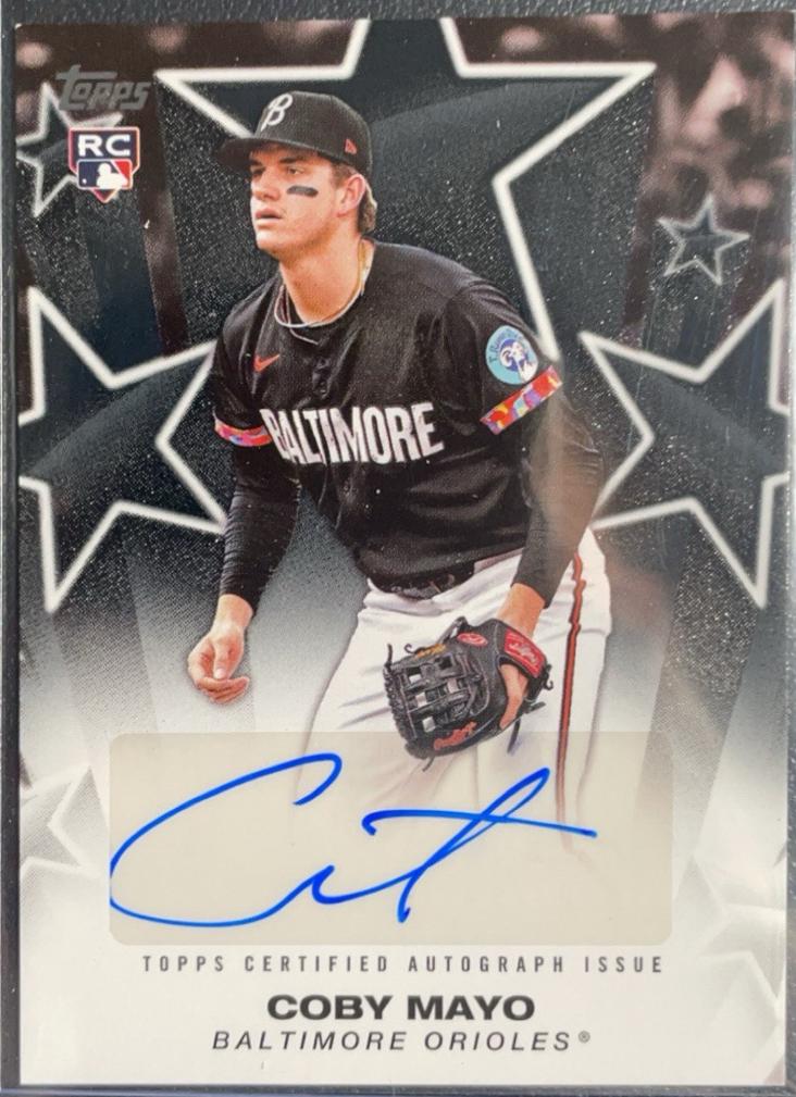 Coby Mayo [Black] #BSA-CMA Prices | 2025 Topps Baseball Stars Autograph ...