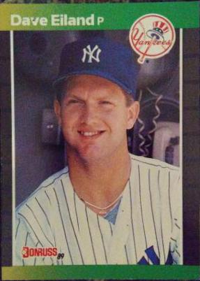 Dave Eiland #481 Prices [Rookie] | 1989 Donruss | Baseball Cards