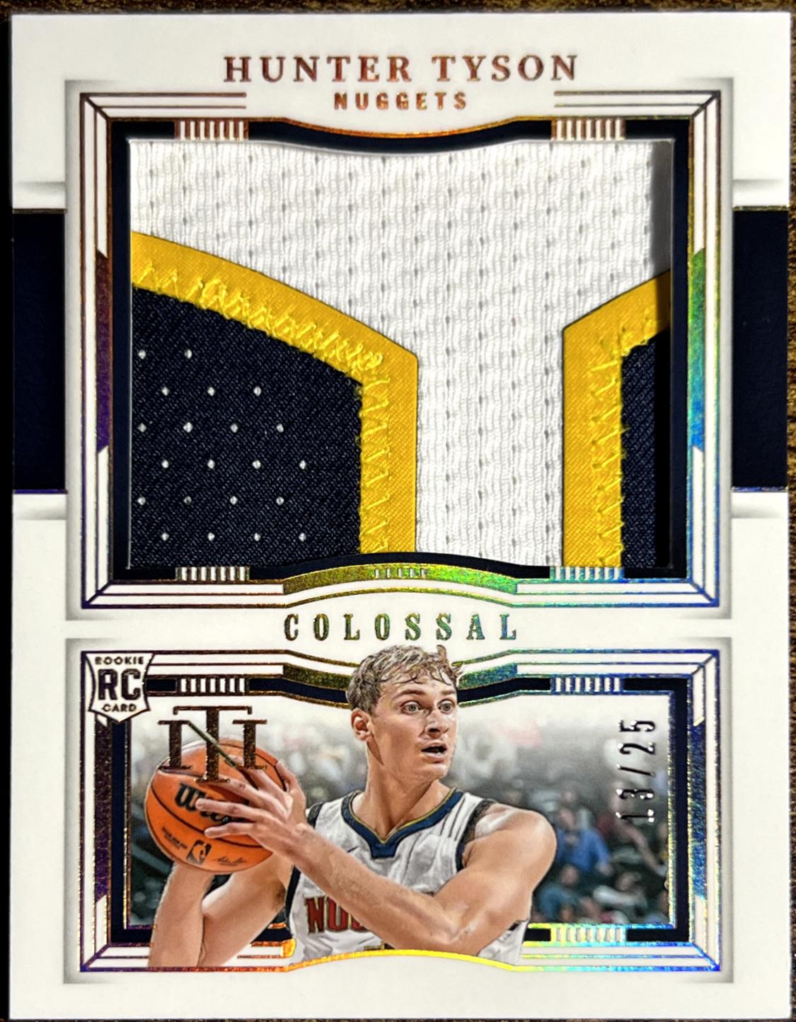 Hunter Tyson [Prime] #CR-TYS Prices | 2023 Panini National Treasures ...