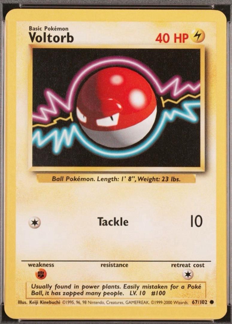Voltorb [1999-2000] #67 Prices | Pokemon Base Set | Pokemon Cards