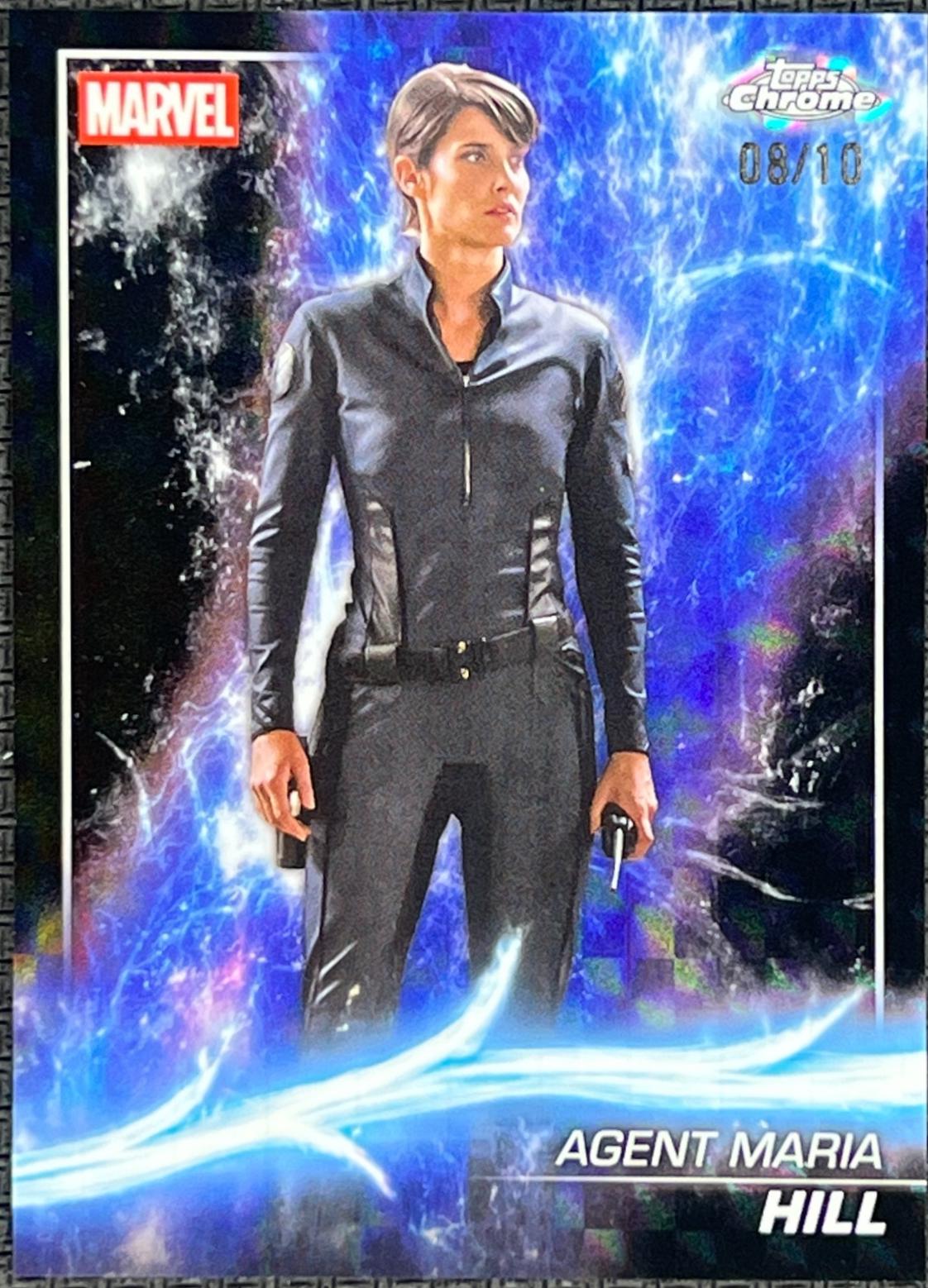 Agent Maria Hill [Black Refractor] #30 Prices | Marvel 2025 Topps ...