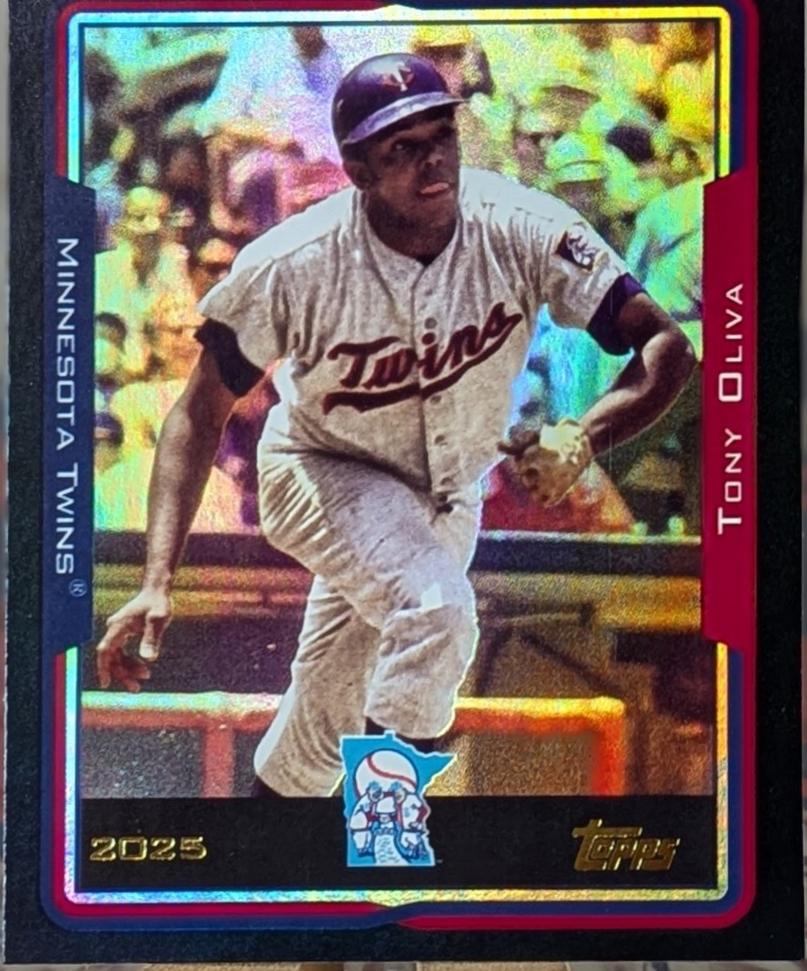 Tony Oliva [Black] #202 Prices | 2025 Topps Archives | Baseball Cards