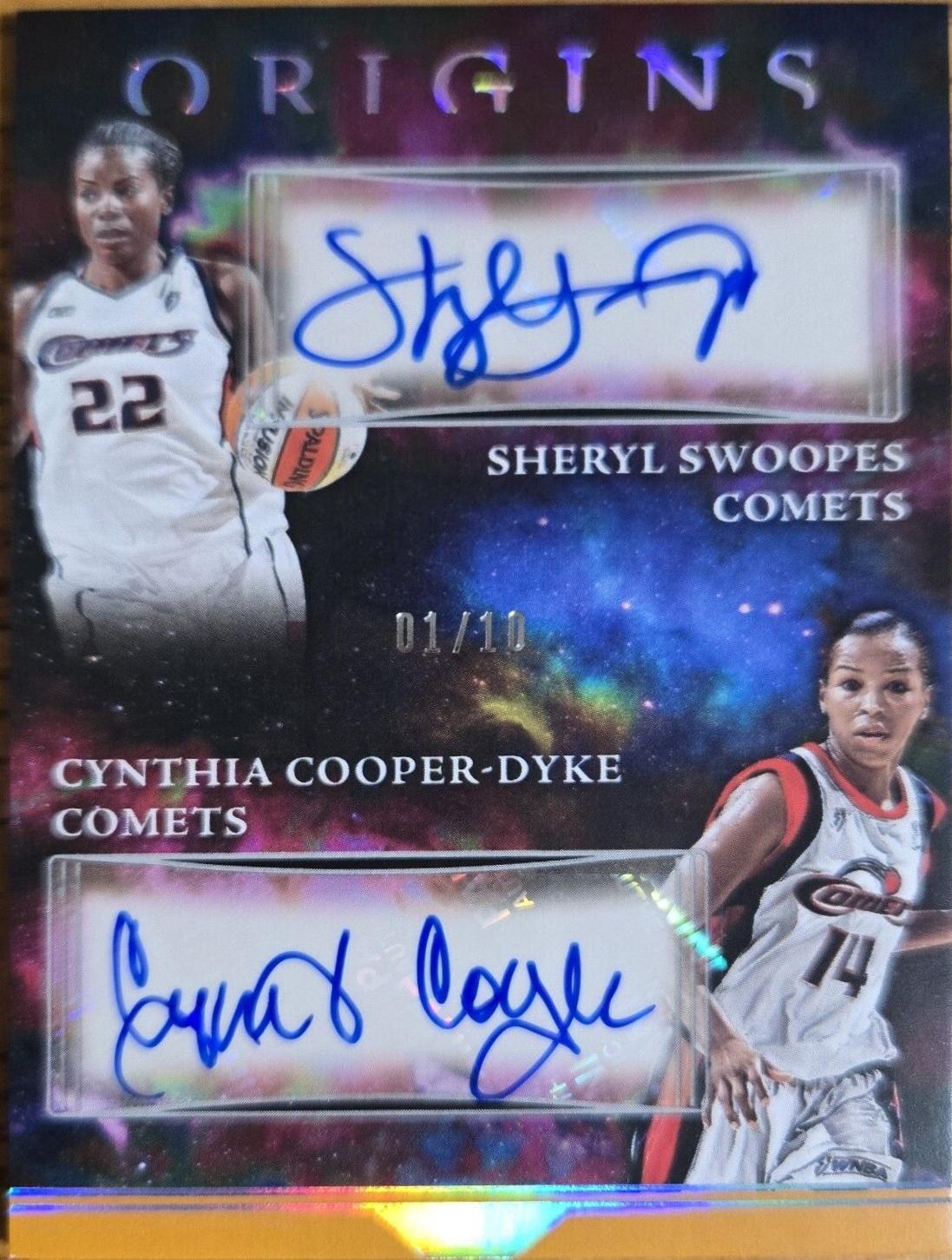 Sheryl Swoopes / Cynthia Cooper-Dyke [Gold] #DA-SC Prices | 2024 Panini ...