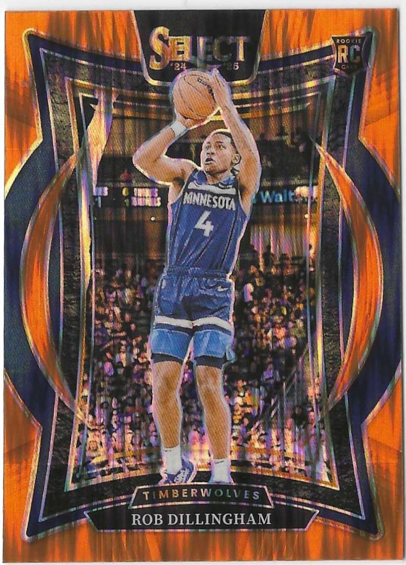 Rob Dillingham [Orange Flash Prizm] #84 Prices | 2024 Panini Select ...
