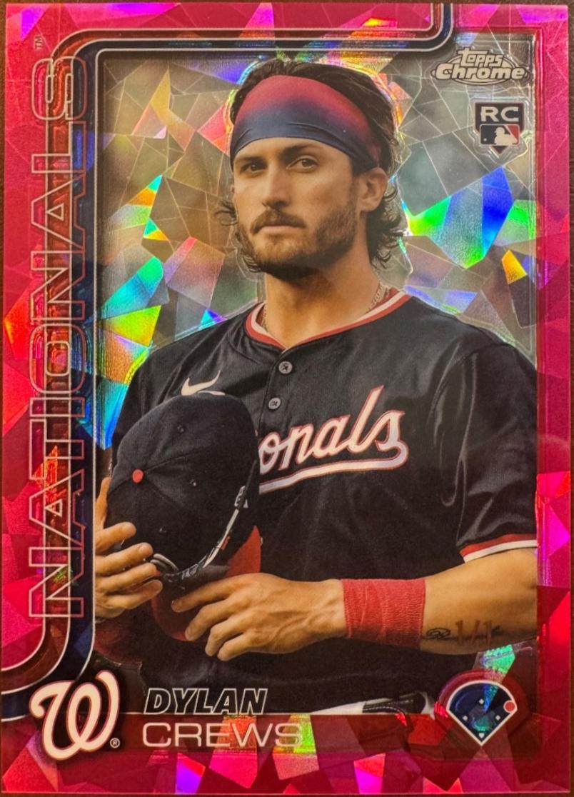 Dylan Crews [Padparadscha Sapphire] #146 Prices | 2025 Topps Chrome ...
