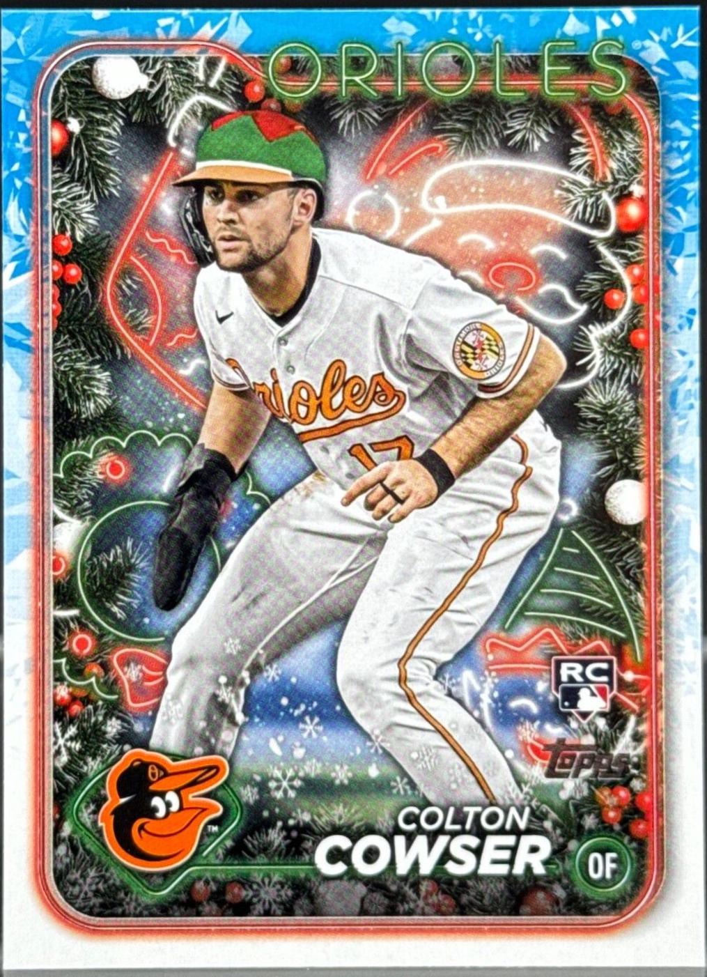 Colton Cowser [Holiday Variation SP] #H170 Prices [Rookie] | 2024 Topps ...