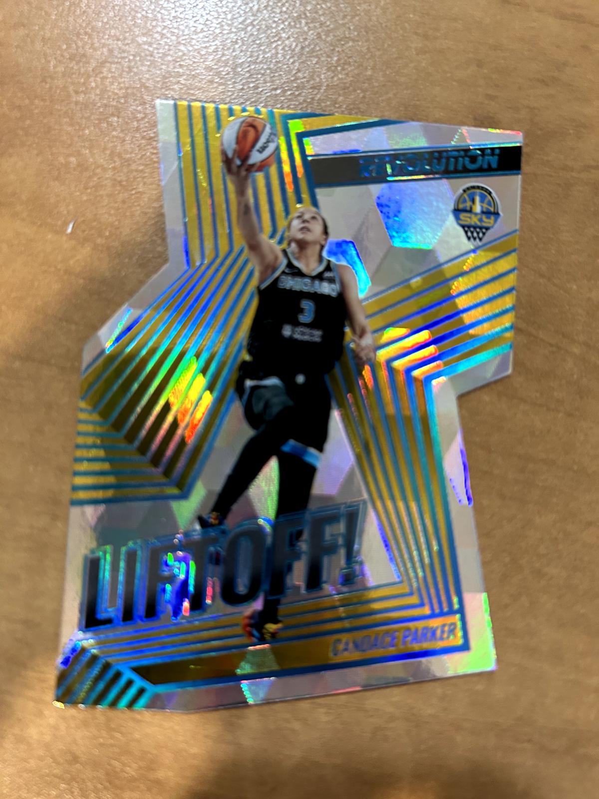 Candace Parker [Cubic] #1 Prices | 2022 Panini Revolution WNBA Liftoff ...