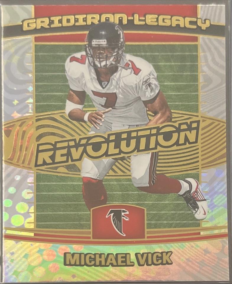 Michael Vick #24 Prices | 2025 Panini Revolution Gridiron Legacy ...