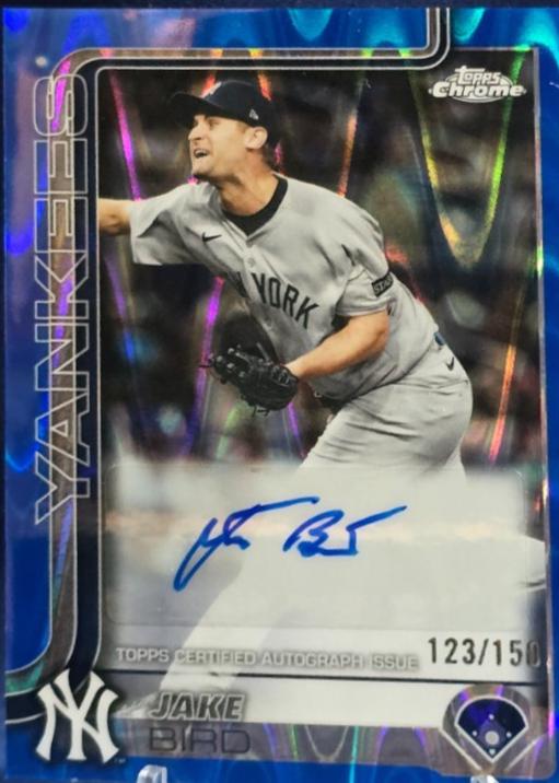 Jake Bird [Blue Refractor] #AC-BI Prices | 2025 Topps Chrome Update ...