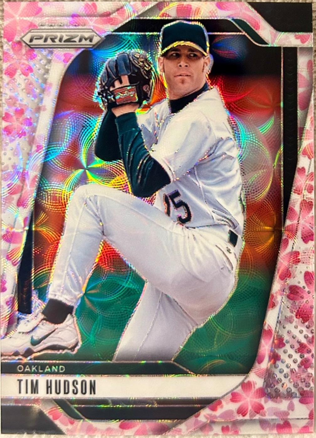 Tim Hudson [Cherry Blossom Prizm] #5 Prices | 2025 Panini Prizm ...