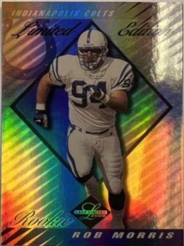 Rob Morris #391 Prices | 2000 Leaf Limited | Football Cards