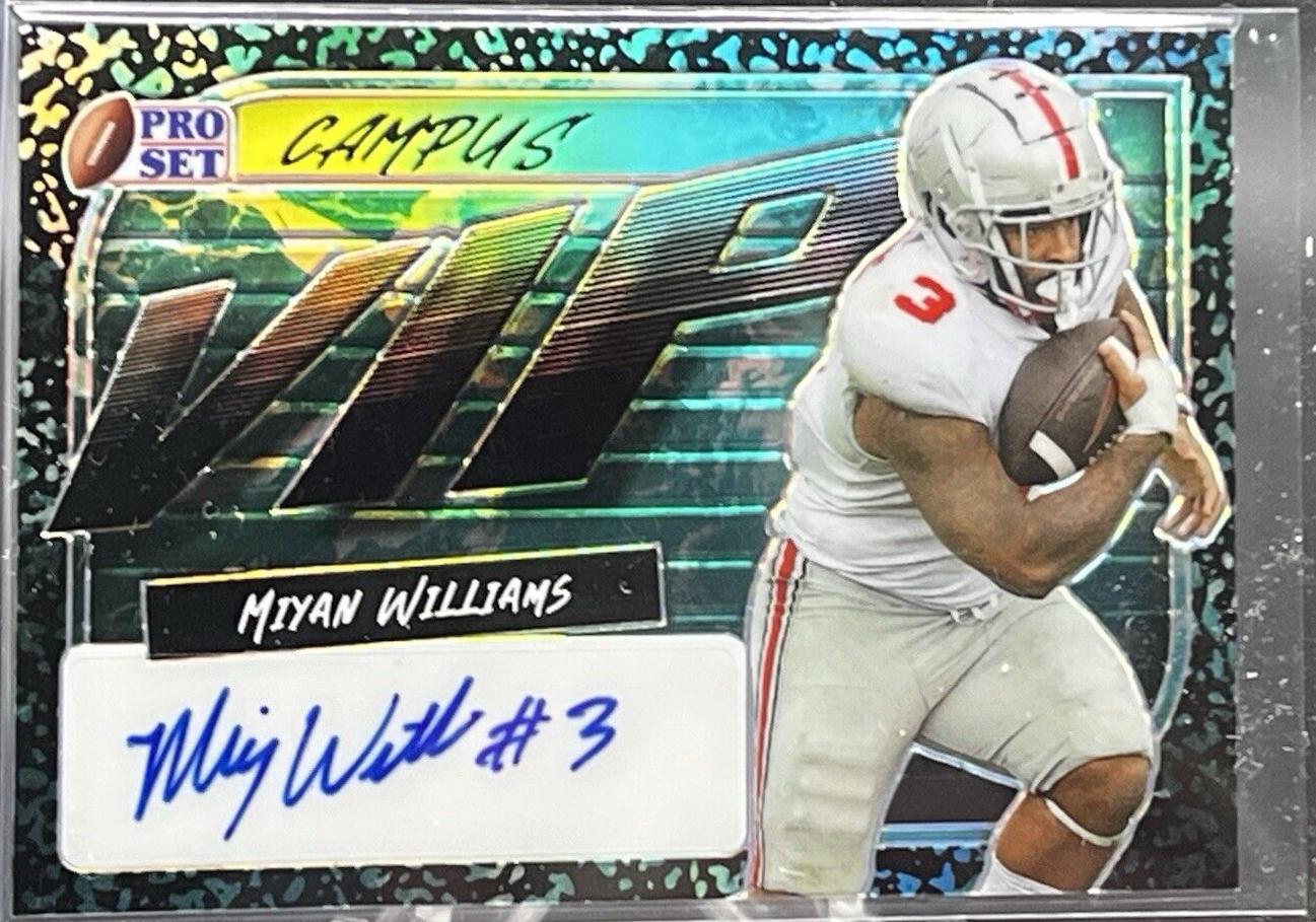 Miyan Williams [Galaxy Prismatic] #VIP-MW1 Prices | 2023 Pro Set Metal ...
