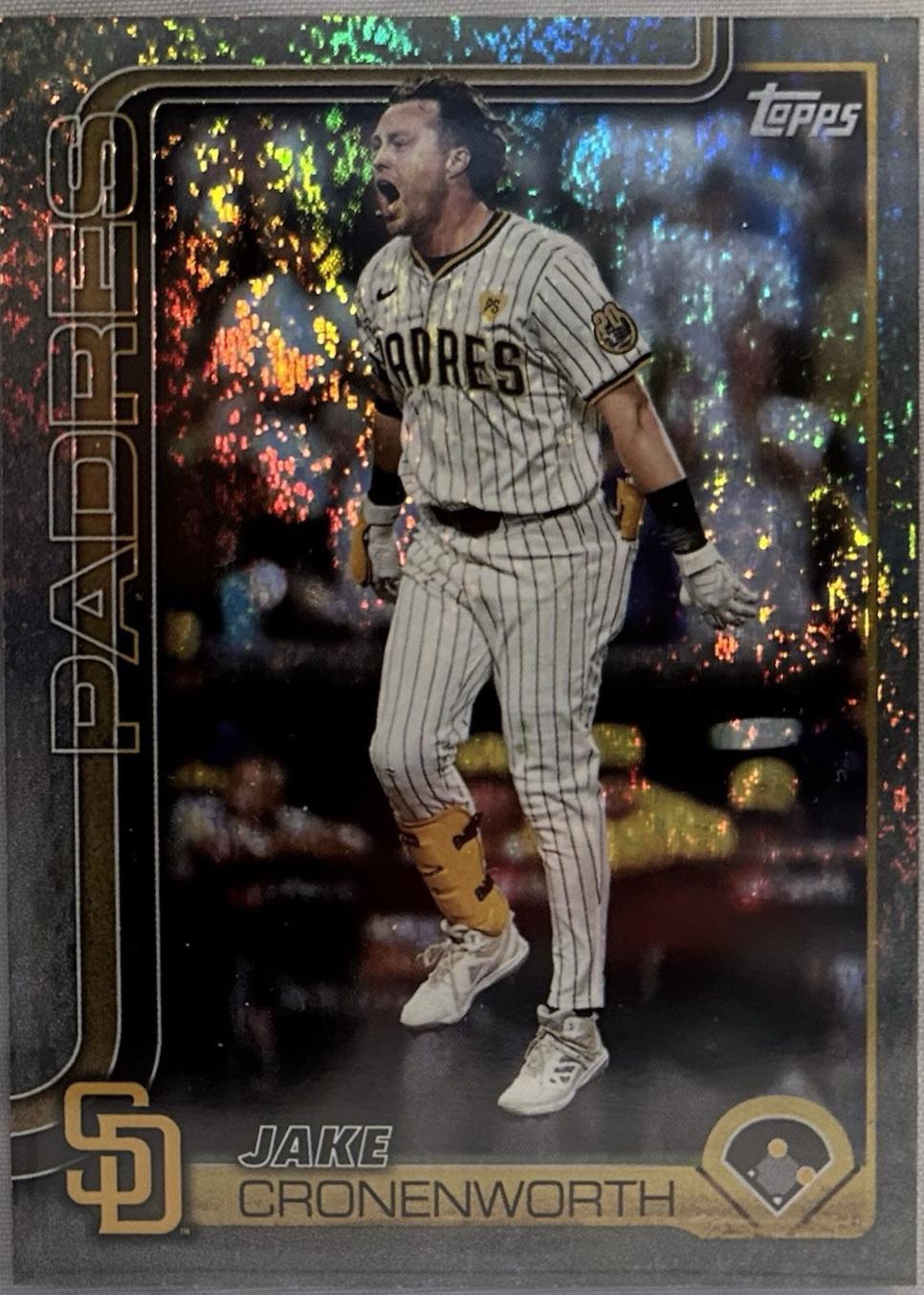Jake Cronenworth [Foilfractor] #232 Prices | 2025 Topps | Baseball Cards
