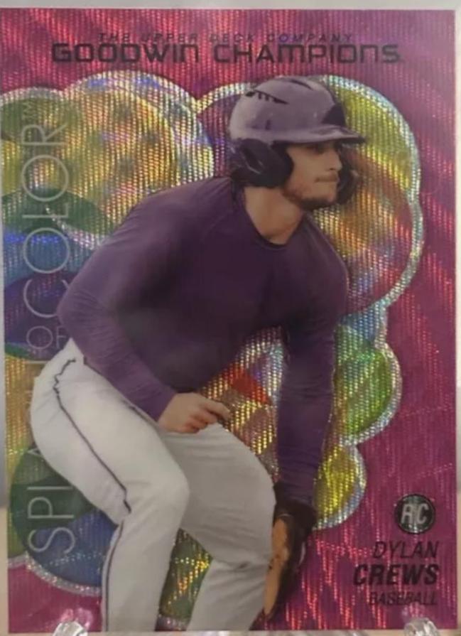 Dylan Crews [Splash of Color Pink Wave] #SCP-84 Prices | 2023 Upper ...