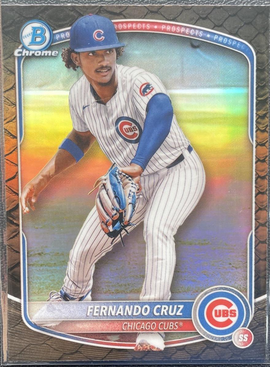 Fernando Cruz [Reptilian] #BCP-110 Prices | 2025 Bowman Chrome ...