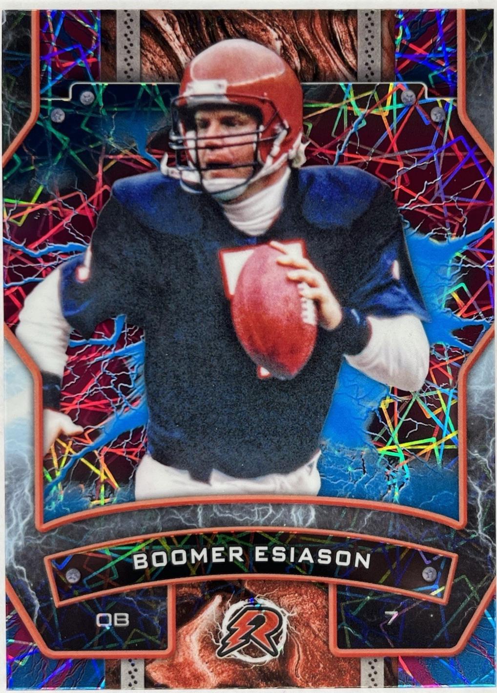 Boomer Esiason [Sky Blue Pink Shock] #19 Prices | 2024 Topps Resurgence ...