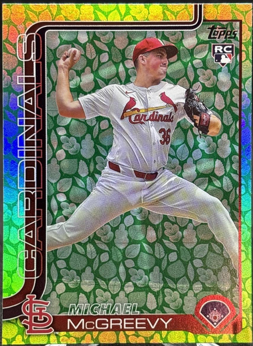 Michael McGreevy [Holiday] #193 Prices | 2025 Topps | Baseball Cards