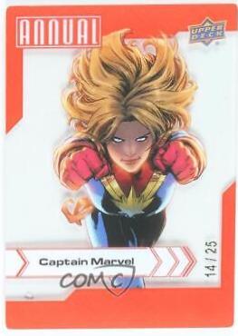 Captain Marvel [Crystal Clear] #16 Prices | Marvel 2022 Upper Deck ...
