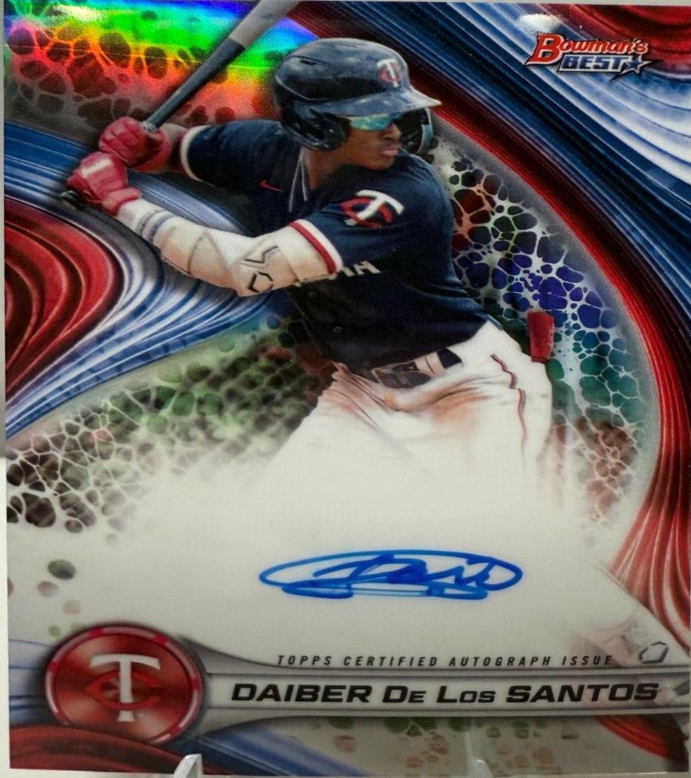 Daiber De Los Santos [Refractor] #B24-DD Prices | 2024 Bowman’s Best ...