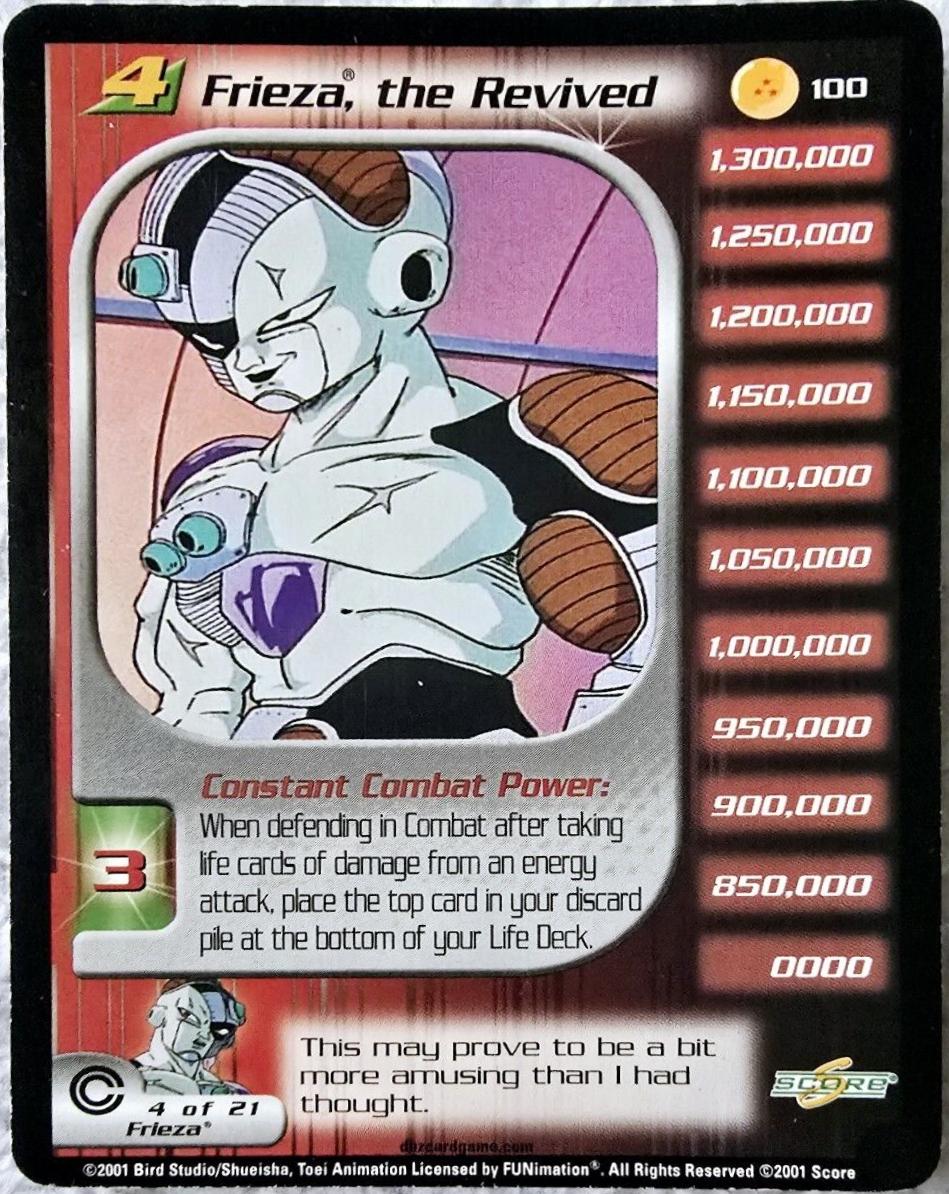 Frieza the Revived 100 Prices | Dragon Ball Z Trunks Saga | Dragon Ball ...