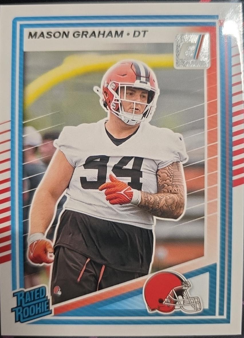 Mason Graham #340 Prices [Rookie] | 2025 Panini Donruss | Football Cards