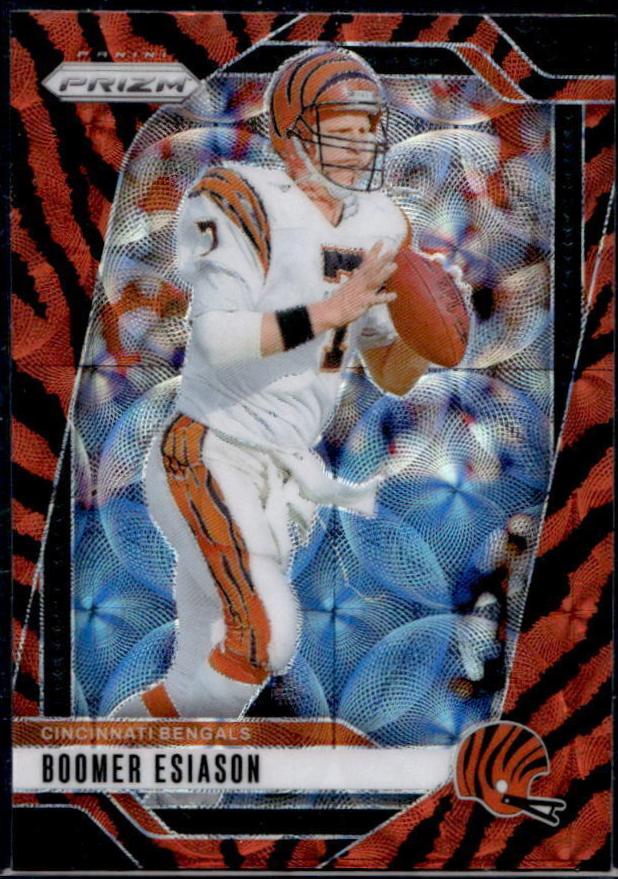Boomer Esiason [Choice Tiger Stripe] #61 Prices | 2024 Panini Prizm ...