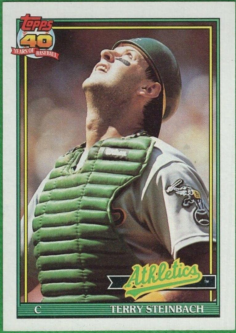 Terry Steinbach #625 Prices | 1991 Topps | Baseball Cards