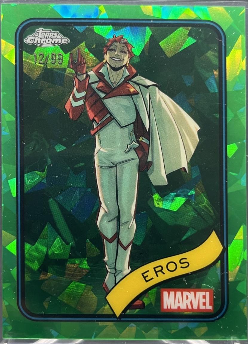 Eros [Green Sapphire] #3 Prices | Marvel 2025 Topps Chrome | Marvel Cards