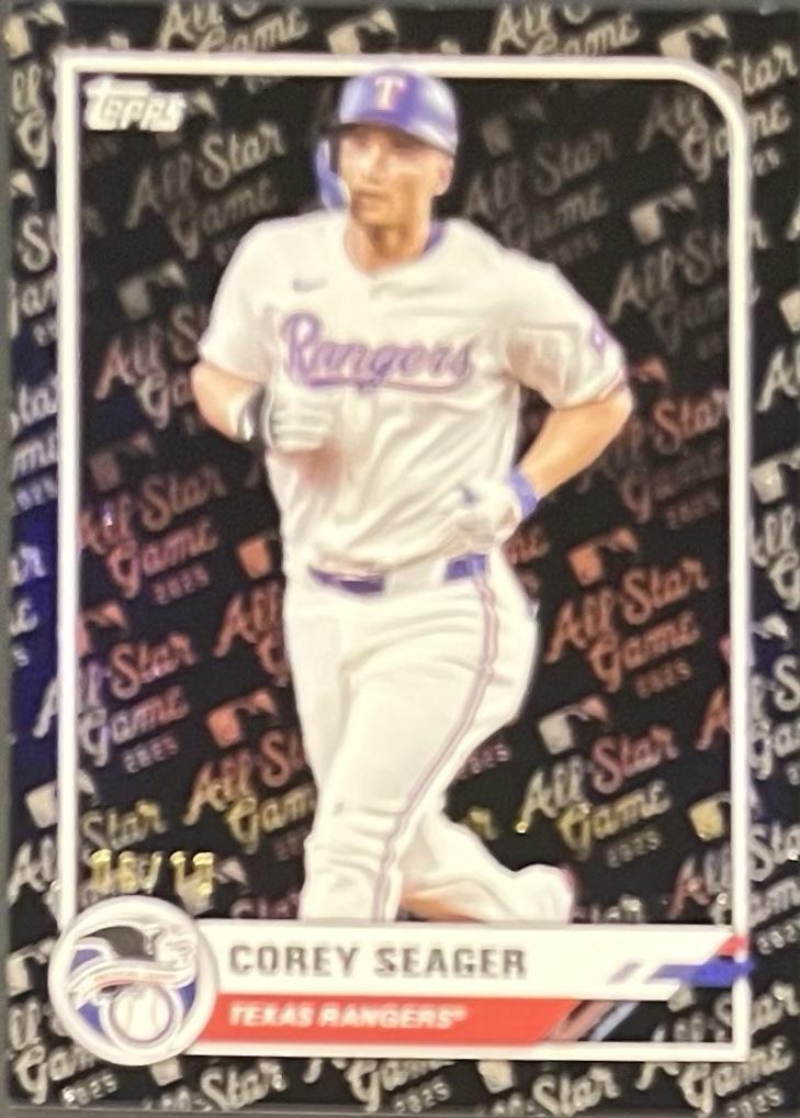 Corey Seager [Black] #76 Prices | 2025 Topps All-Star Game | Baseball Cards